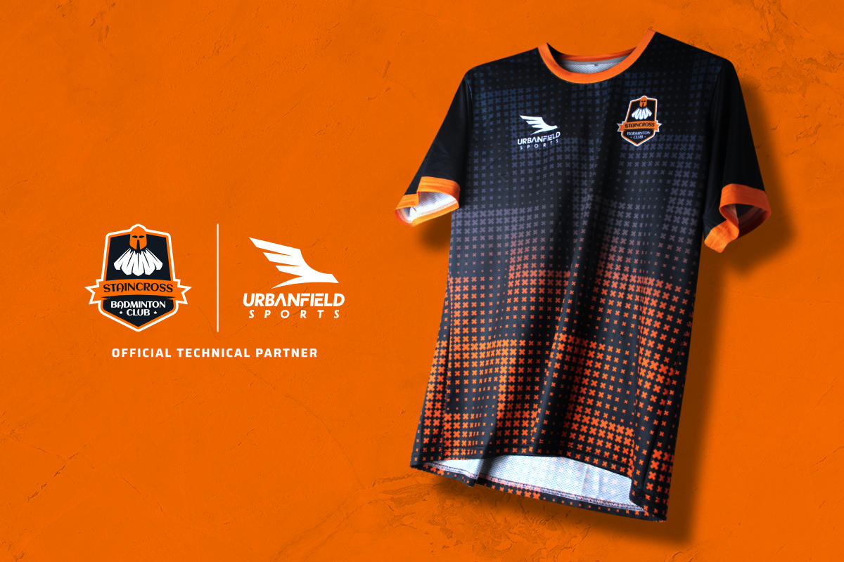 The new Staincross Badminton Club kit – Urbanfield Sports
